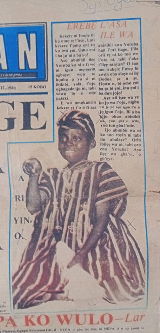 44 years after, Ojuade, child dancer turned professor, delivers ...