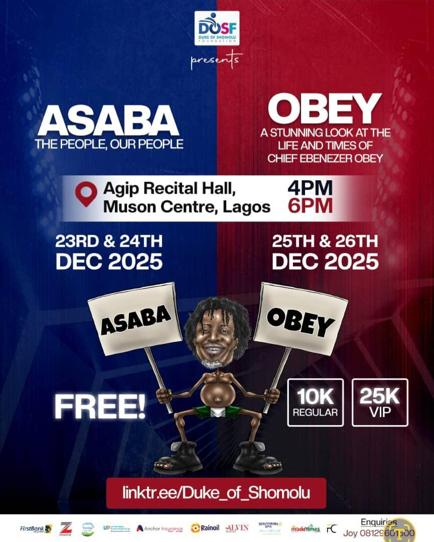 Duke Of Shomolu Productions Unveils Asaba